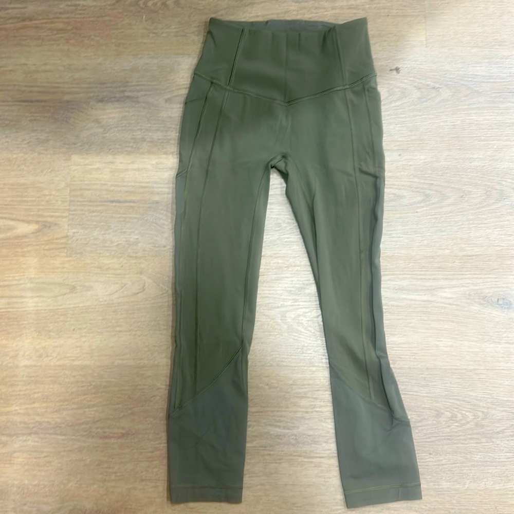 Lululemon Fast And Free Reflective High-Rise Tights - Gem